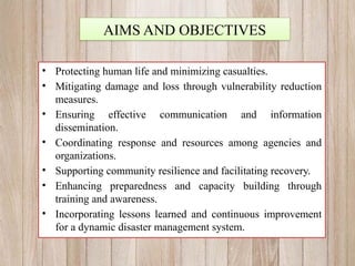 PLANNING FOR EMERGENCY AND DISASTER MANAGEMENT ppt.pptx