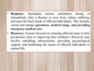 PLANNING FOR EMERGENCY AND DISASTER MANAGEMENT ppt.pptx