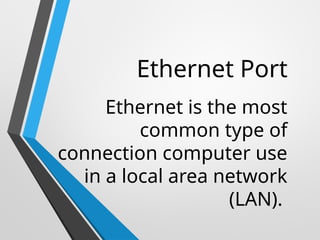 3.1Buttons-and-Ports.pptx for css in tle | PPT
