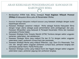 PROFIL KAB BIMA Strategi Penyelenggaran Kawasan Permukiman Kabupaten ...