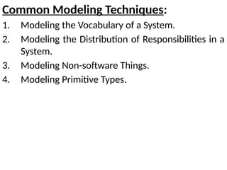Basic structural modelling in unified modelling language | PPTX