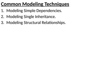 Basic structural modelling in unified modelling language | PPTX