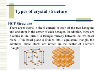3. Crystal Structure of Metals and alloys.ppt