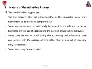 3. Chapter 3: The adjusting process. Accounting 1.pdf
