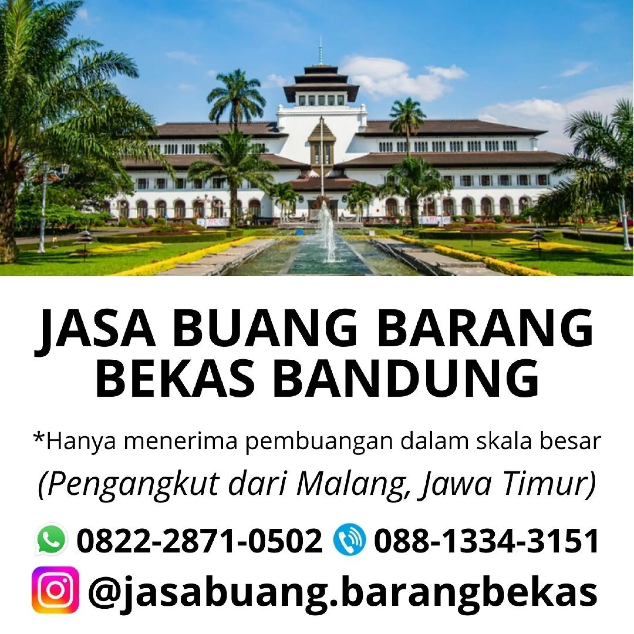 Jasa Buang Barang Bekas Bukan Furniture Bekas Lengkong Bandung | PPTX