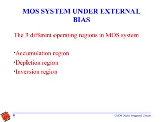 MOS-transistor-CMOS-Digital-Integrated-Circuits | PPT