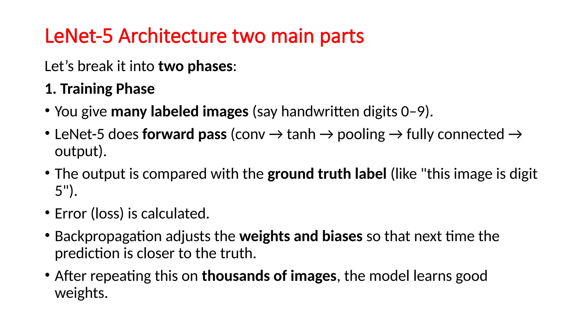 Lenet - 5 Model in Deep Learning in Introduction Part | PPTX