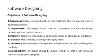 3.Software Design for software engineering | PPT