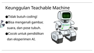 Pengenalan Google Teachable Machine - Belajar AI | PPTX