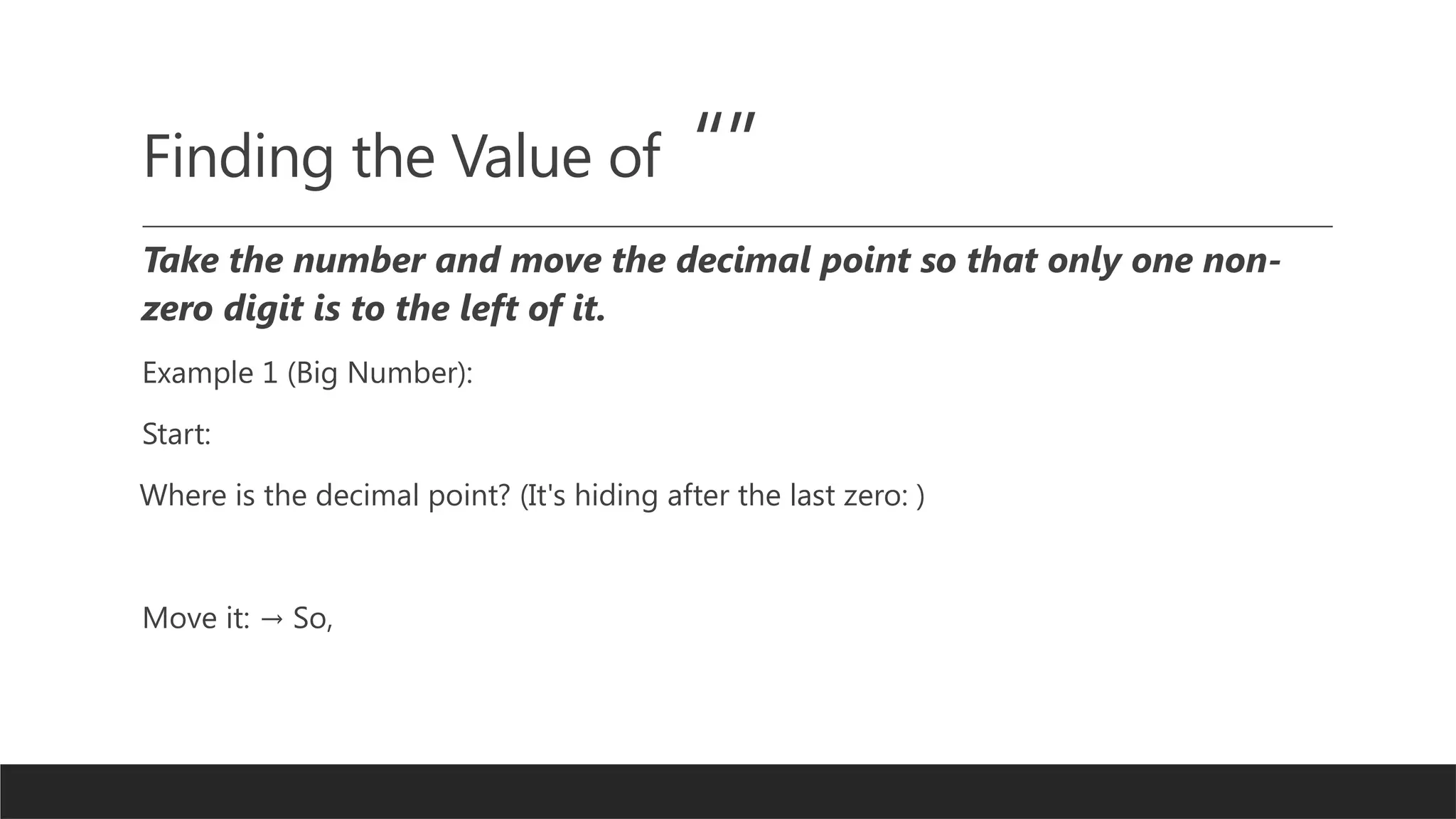 MYP lesson on writing numbers in standard form | PPTX