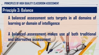 3. Assessing Student Learning.pptx principles of classroom assessment ...
