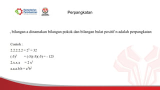 3. Penarikan Akar, Perpangkatan, Pembulatan, Urutan Operasi.pptx