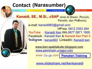 Perencanaan BCMS _Pelatihan "BUSINESS CONTINUITY MANAGEMENT SYSTEM ...