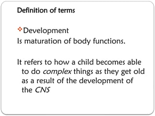 3. Developmental Milestones method of development | PPTX
