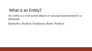 3. Types of Entities, Attributes & Data Types in DBMS.pptx