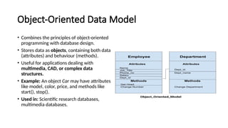 Data Models in DBMS | Conceptual, Logical, Physical & NoSQL Data ...
