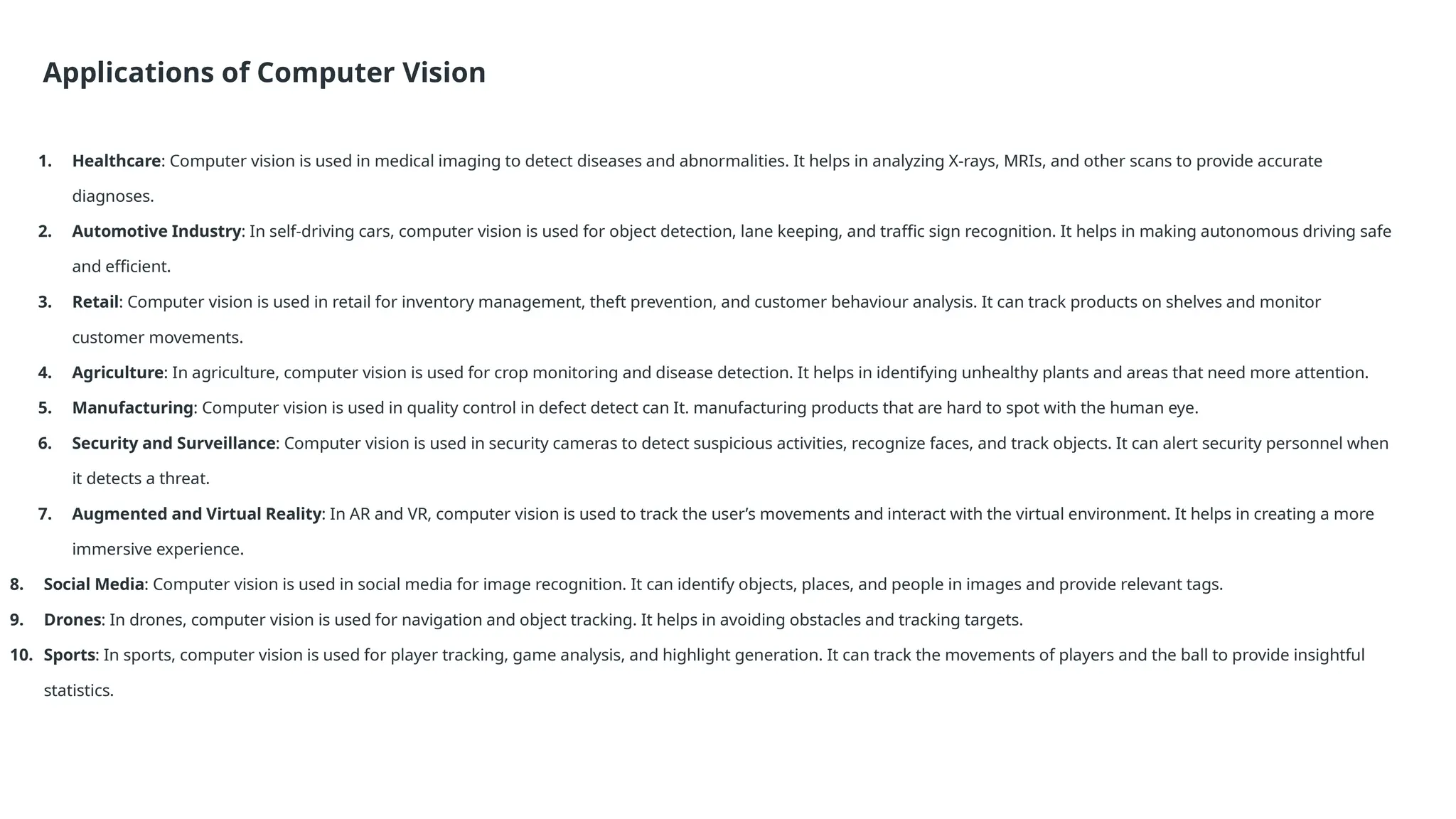 COmputer vision for final year and course work 3. CV.pptx