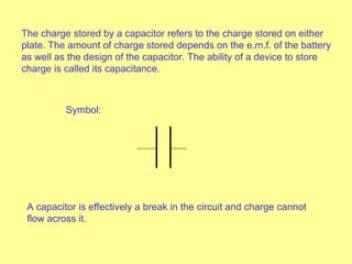 capacitor charging and discharge project | PPT