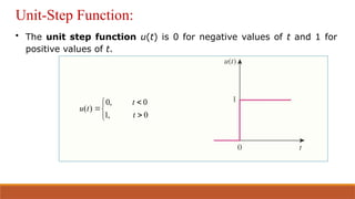 Step response of second order circuits with time response | PPTX