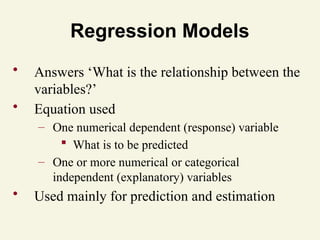 Simple Linear Regression Simple Linear Regression | PPTX