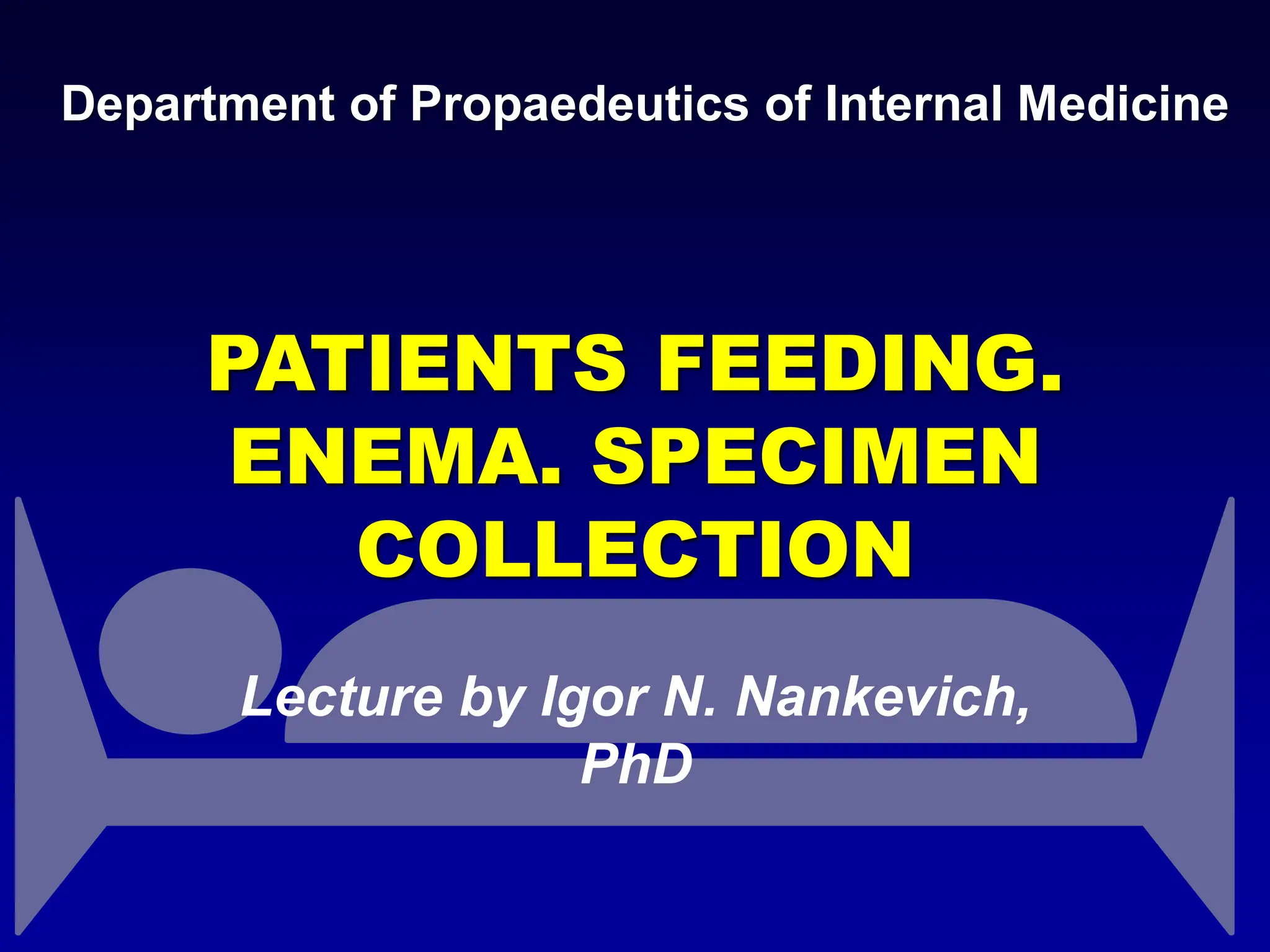 Patient feeding care introduction.Positioning: Ensure the patient is ...