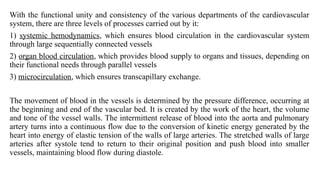 Fundamental Principles and Measurement of Hemodynamics in ...