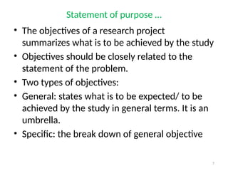 Comprehensive Guide to Research Methods: Hypothesis, Objectives, and ...