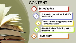 3. Selecting a Research Topic and a Research Title.pptx