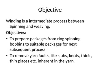 Comprehensive Guide to Yarn Winding Processes and Package Stability in ...