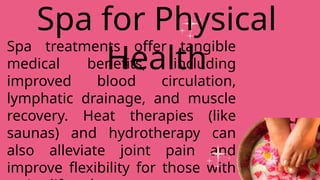 Comprehensive Guide to Hand and Foot Spa Benefits and Self-Care | PPTX