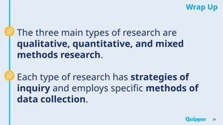 Comprehensive Guide to Qualitative, Quantitative, and Mixed Methods ...