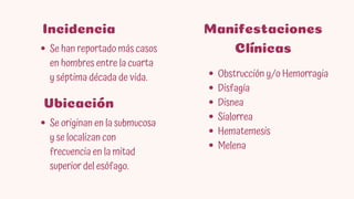 3. Tumores benignos y malignos de esofago 2 del área de ...