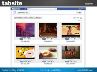 TabSite Contests and Timeline Webinar | PDF | Web Conferencing ...