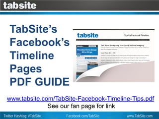 TabSite Contests and Timeline Webinar | PDF | Web Conferencing ...