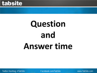 TabSite Contests and Timeline Webinar | PDF | Web Conferencing ...