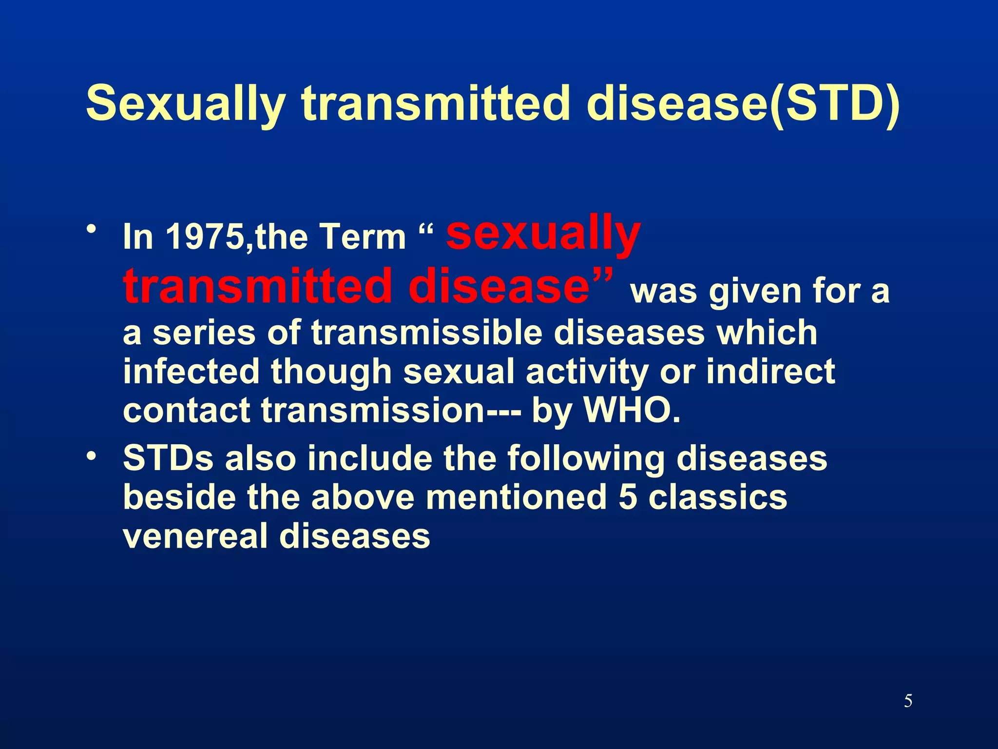 STD's | PPT