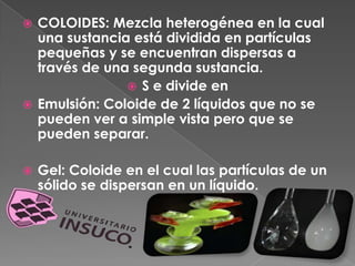 3.2 disoluciones y coloides........ osmosis inversa | PPSX
