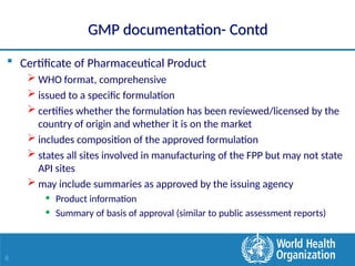 GMP Aspects in Pharma with QA Assessment.ppt