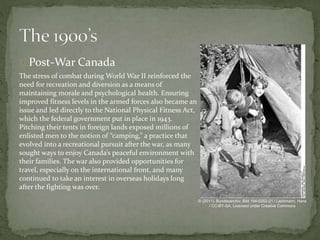 The Historical Development of Recreation | PPTX