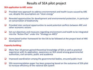 Session 3 - Implementing SEA practice in Azerbaijan by Aysel Babayeva | PPT