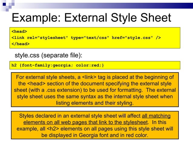 3.2 introduction to css | PPT