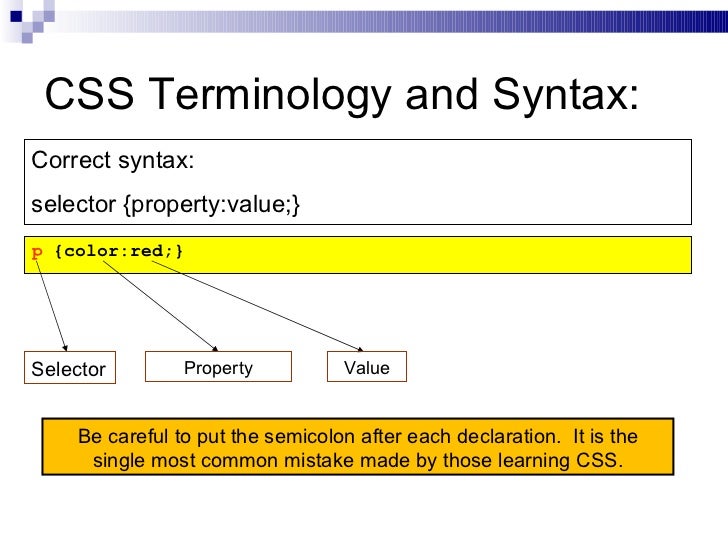 3.2 introduction to css