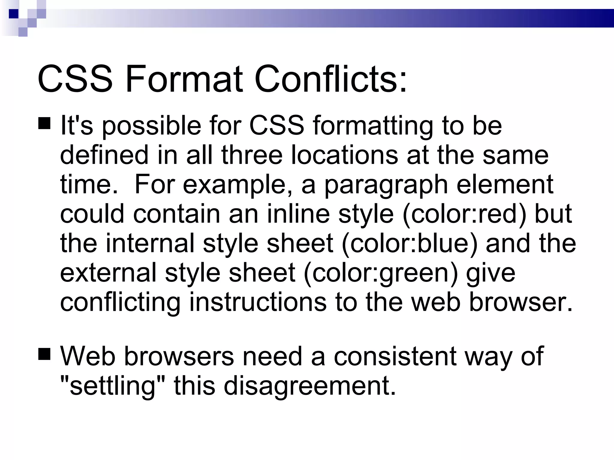3.2 introduction to css | PPT