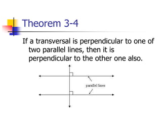 3 2 Properties of Parallel Lines | PPTX