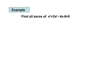 3 2 Polynomial Functions And Their Graphs | PPT