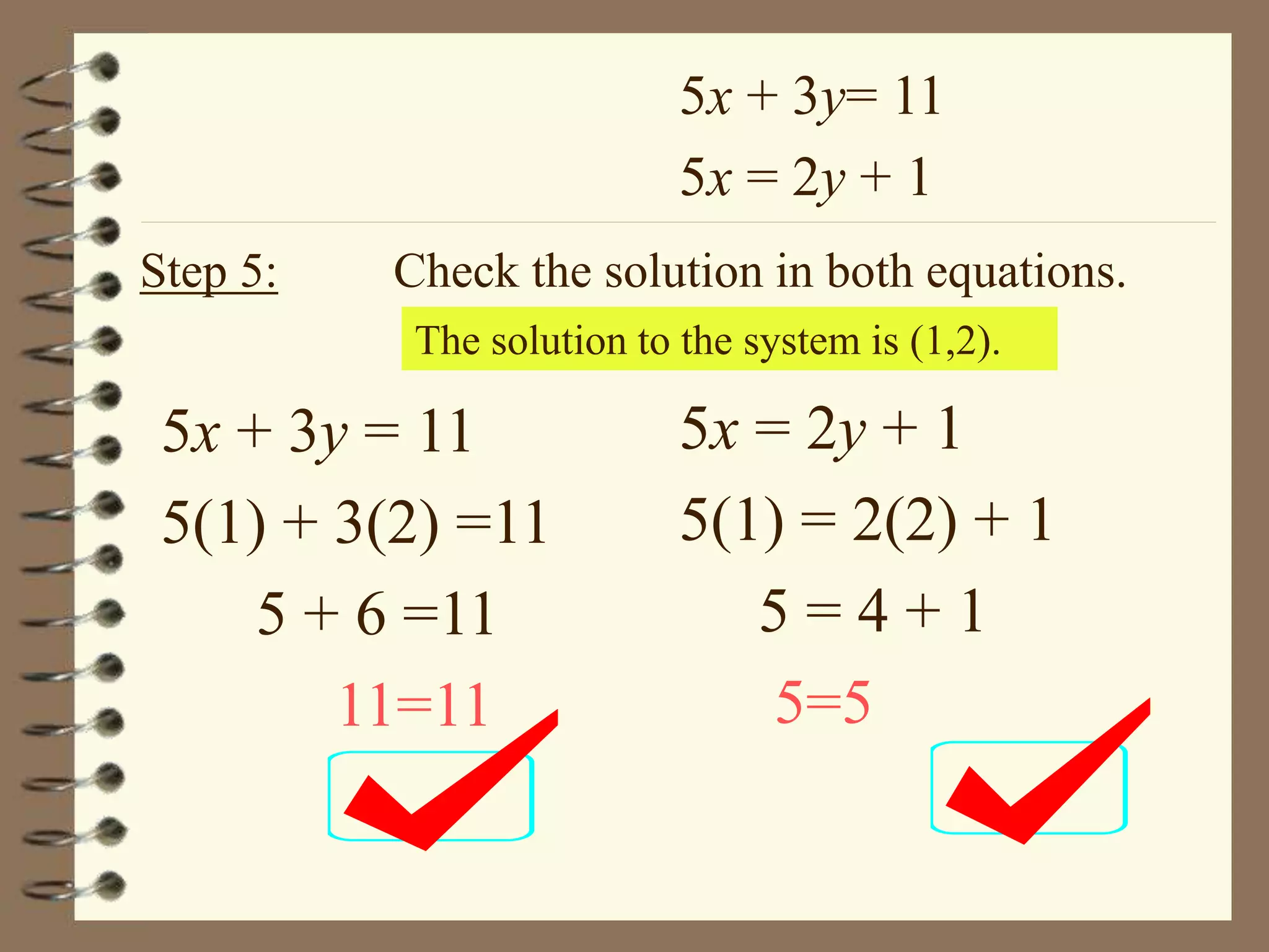 3 2 solving systems of equations (elimination method) | PPTX