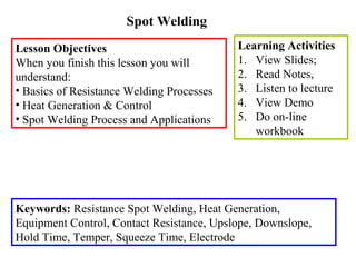 3 2 spot welding | PPT