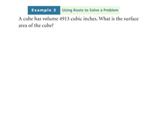 3.2 Square and Cube Roots notes | PPT