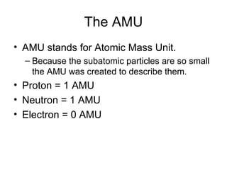 3.2 structure of atoms | PPT