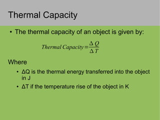 3.2 thermal properties of matter | ODP